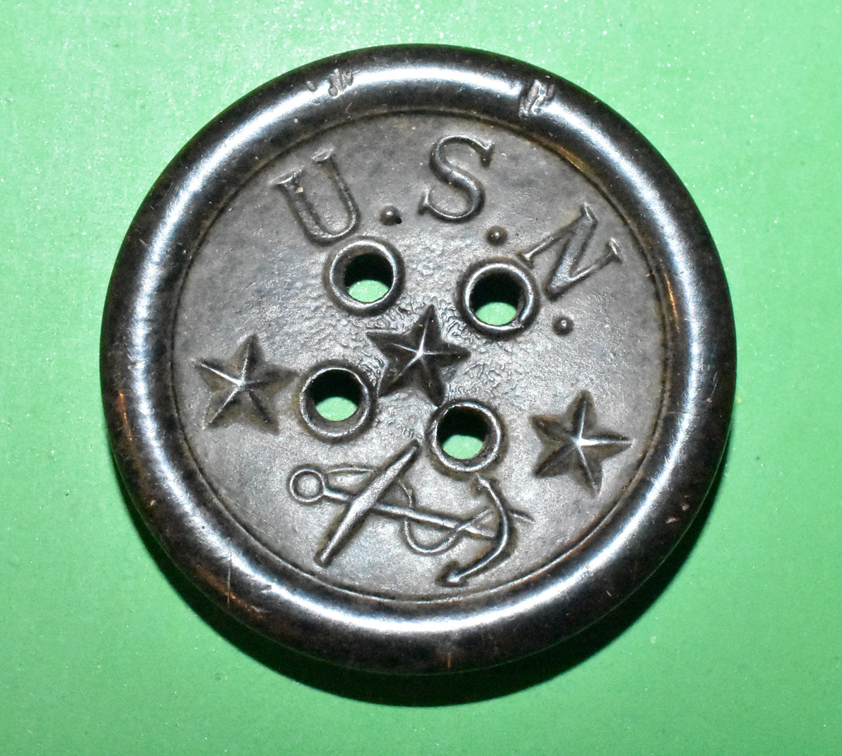 USN (United States Navy) Goodyear's 1851 button (RARE) – East Coast Relics
